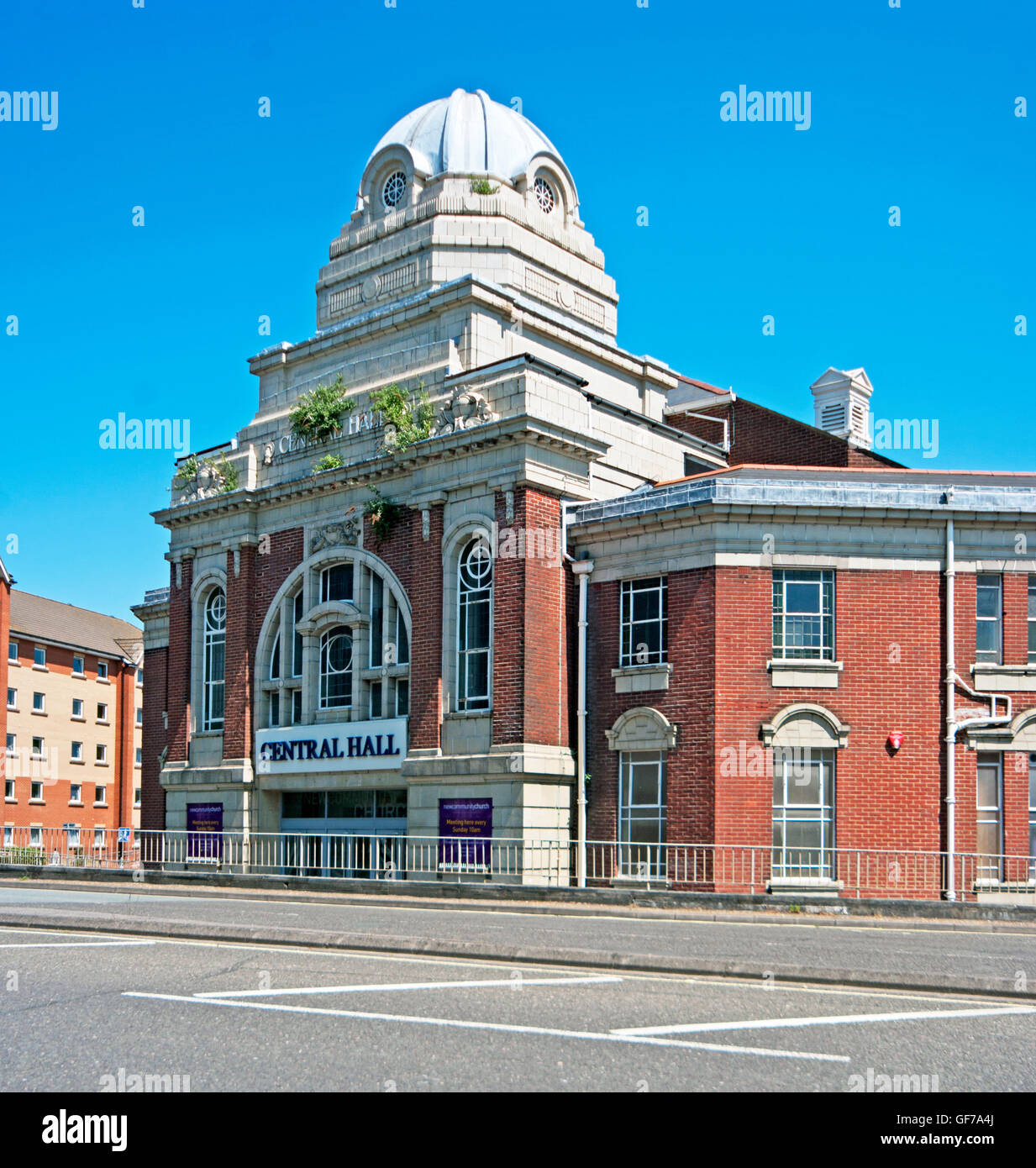 Southampton, Central Hall, Hampshire, England Stock Photo - Alamy