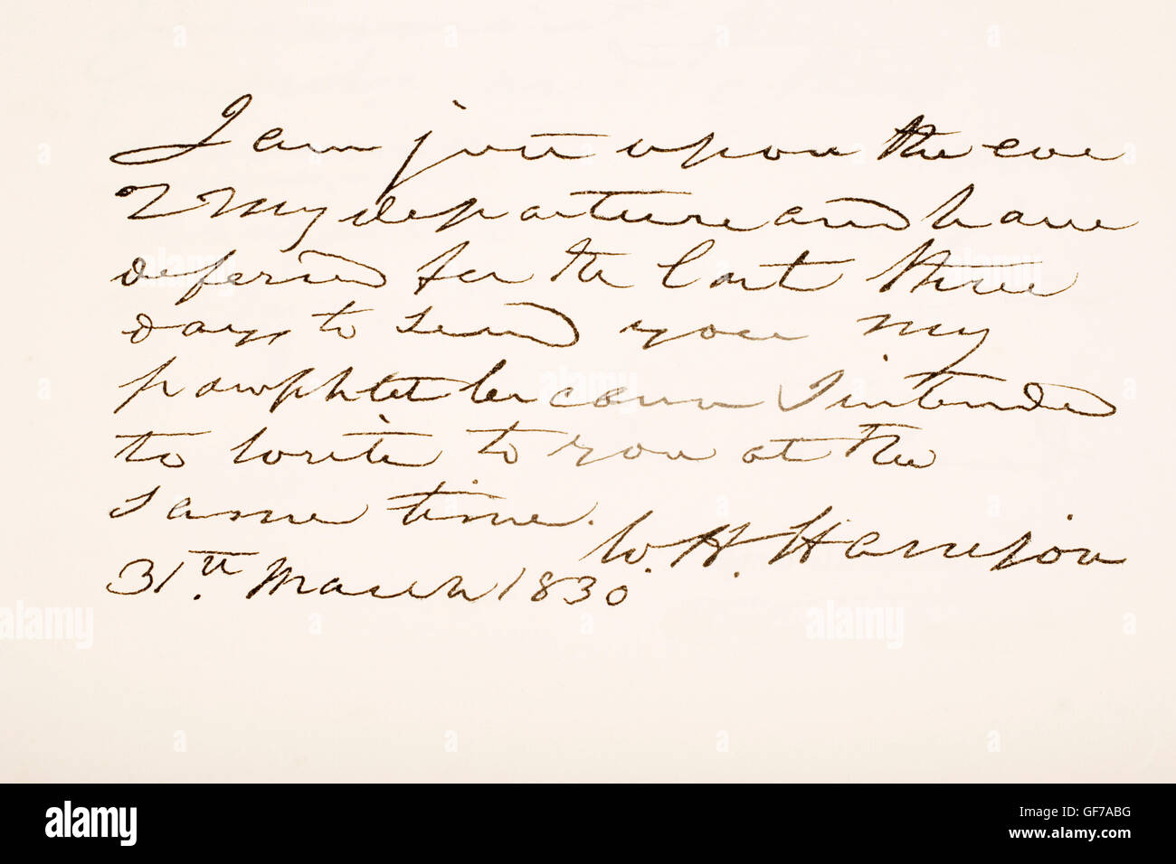 William harrison hi-res stock photography and images - Alamy
