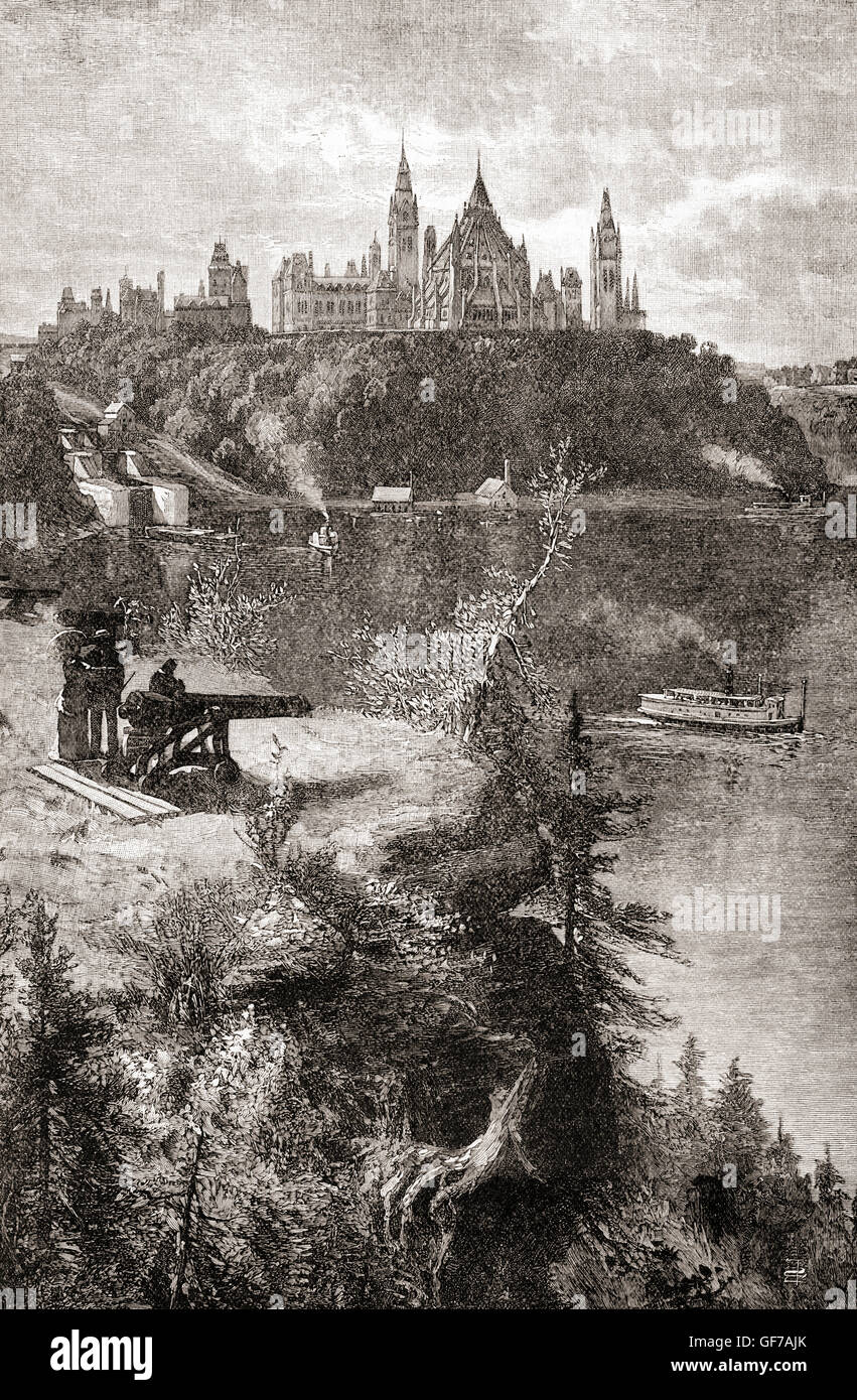 Canada in 19th century hi-res stock photography and images - Alamy