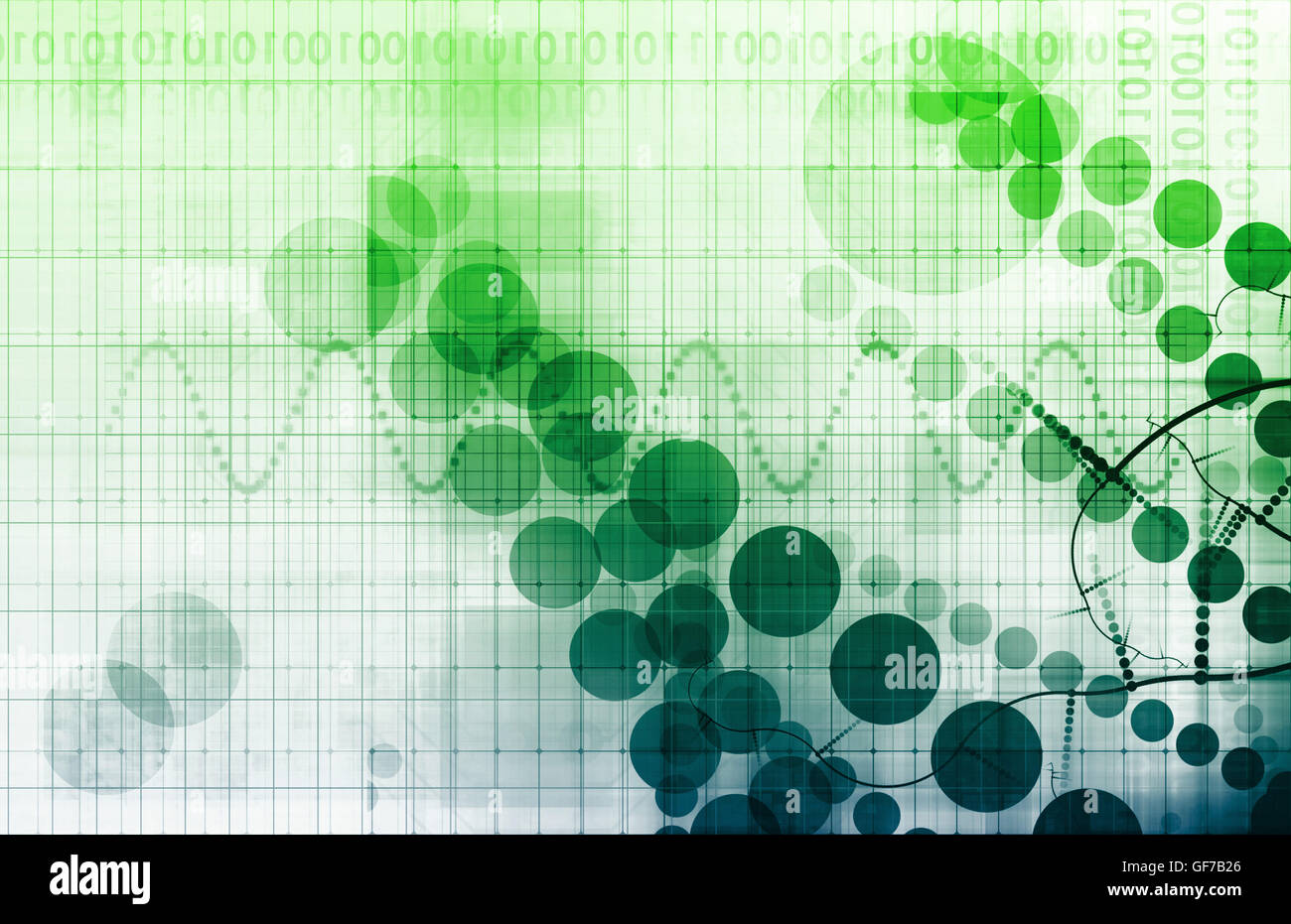 Science Education as a Biotech Pattern for Presentations Stock Photo ...