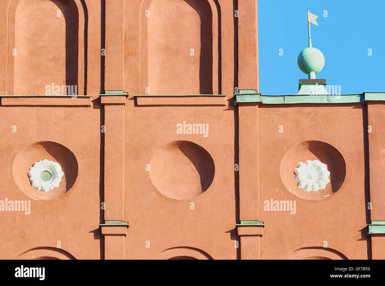 Design detail of Functionalist residential building Norr Malarstrand ...