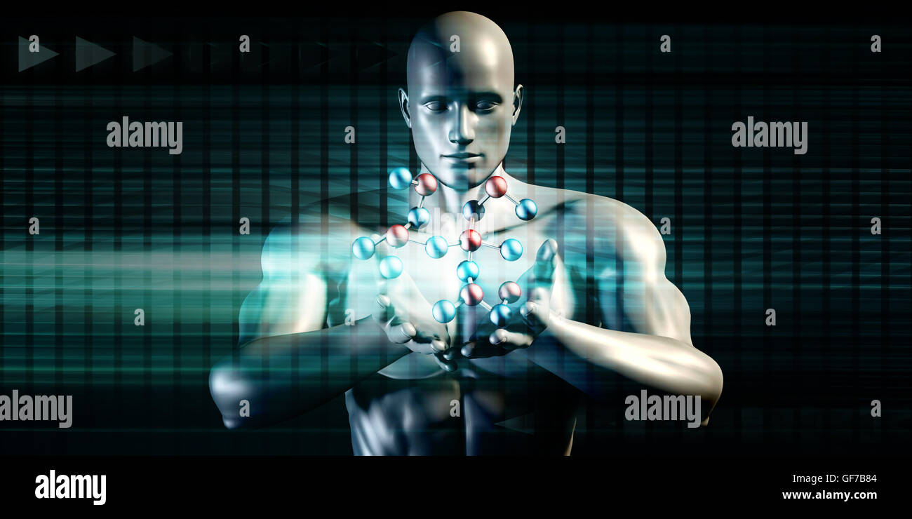 Futuristic Science Background of the Future Art Stock Photo - Alamy