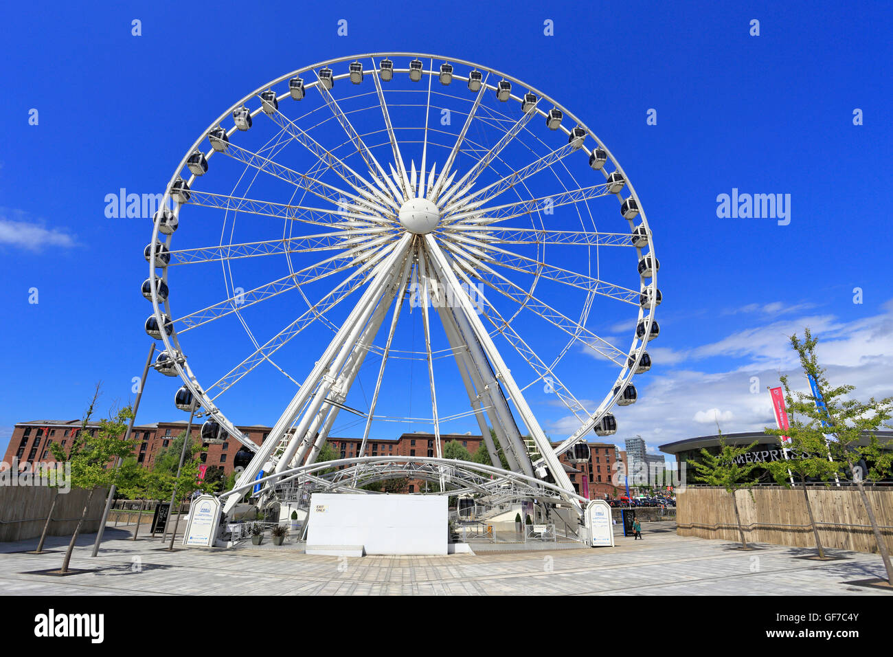 The Wheel of Liverpool, Keel Wharf, Liverpool, Merseyside, England, UK ...