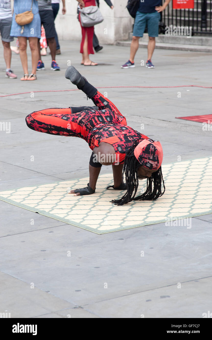 Busking Festival Trafalgar Square London England UK Europe Stock Photo ...
