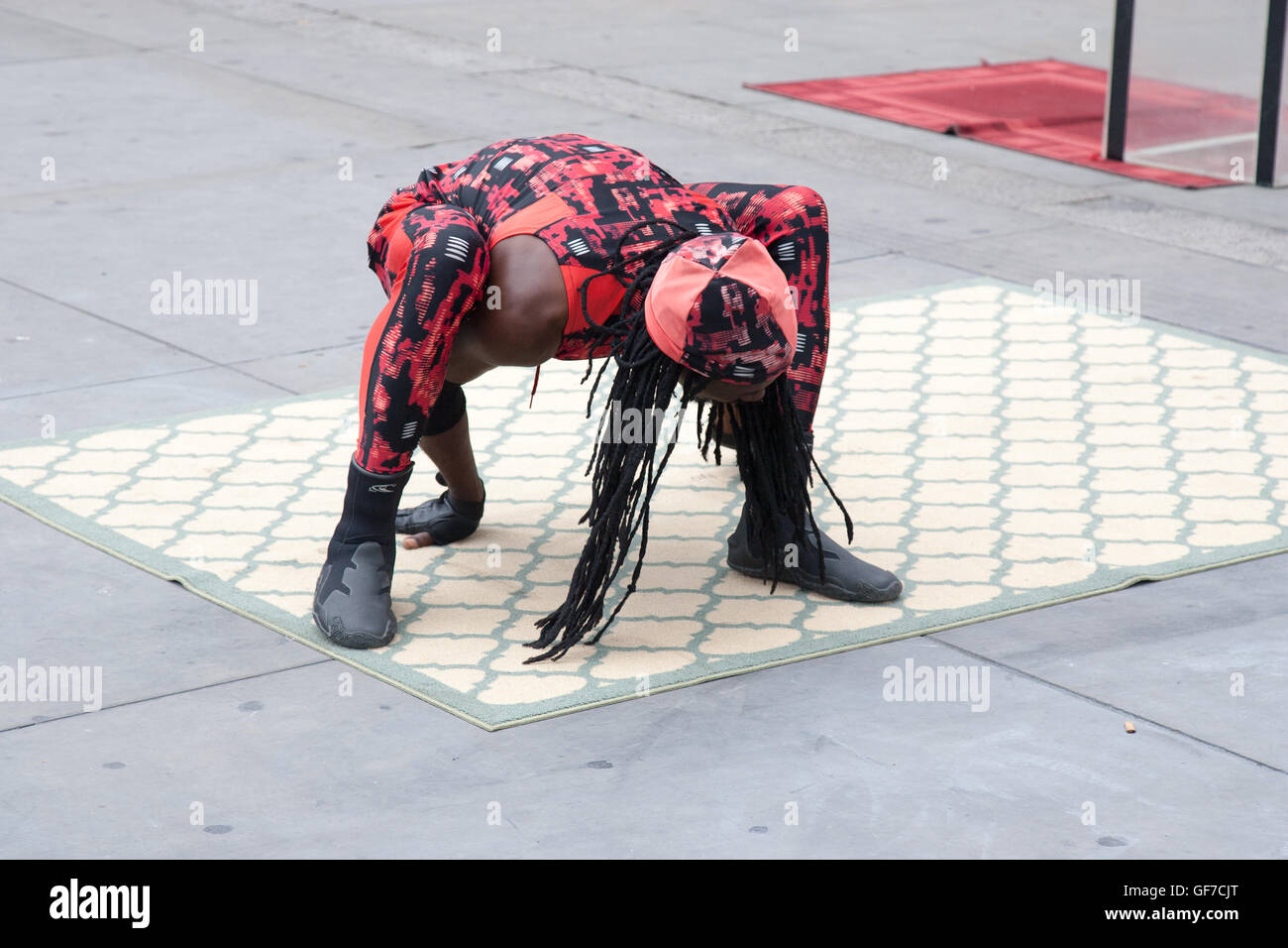 Busking Festival Trafalgar Square London England UK Europe Stock Photo ...