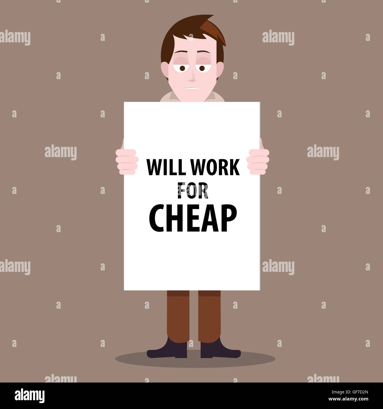 Jobless Stock Vector Images - Alamy