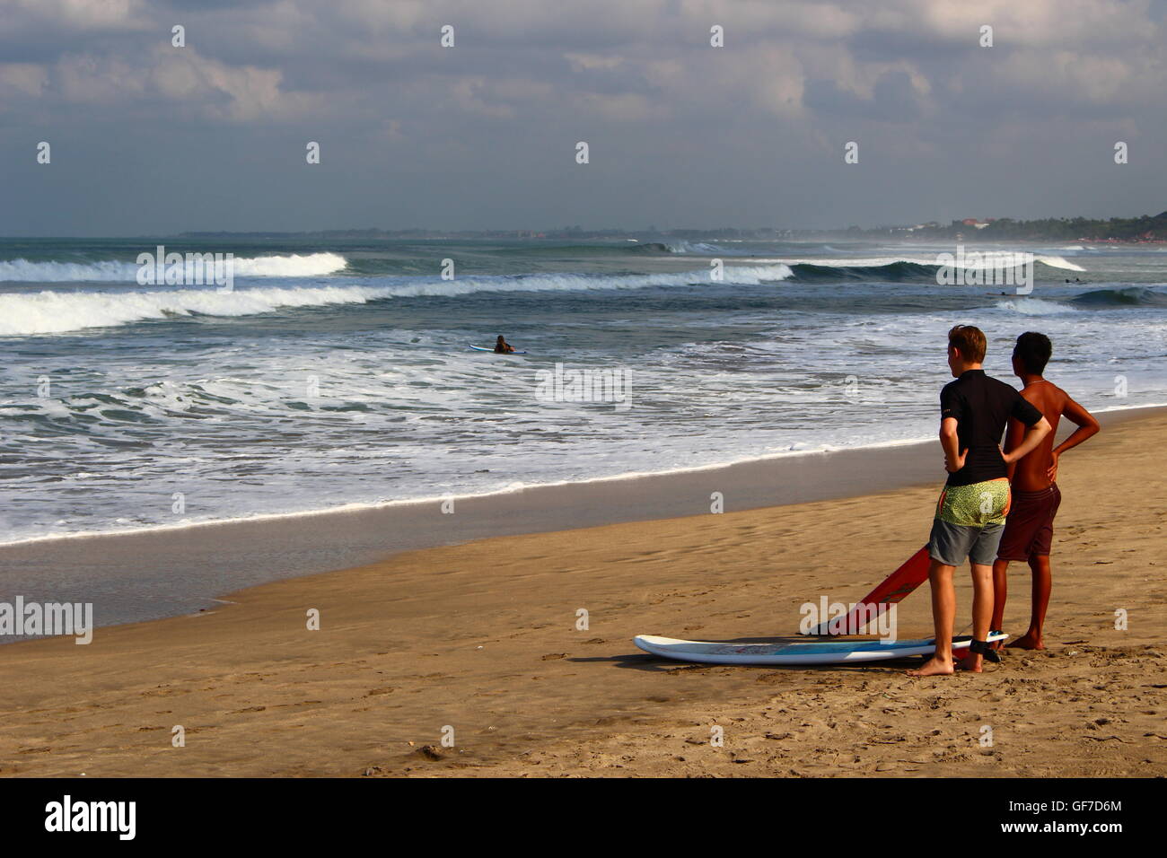 surf kuta beach Stock Photo - Alamy