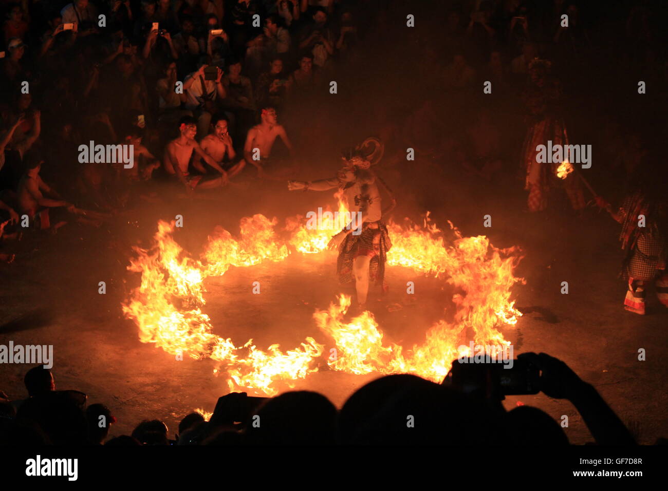 fire dancer Traditional dance Stock Photo - Alamy