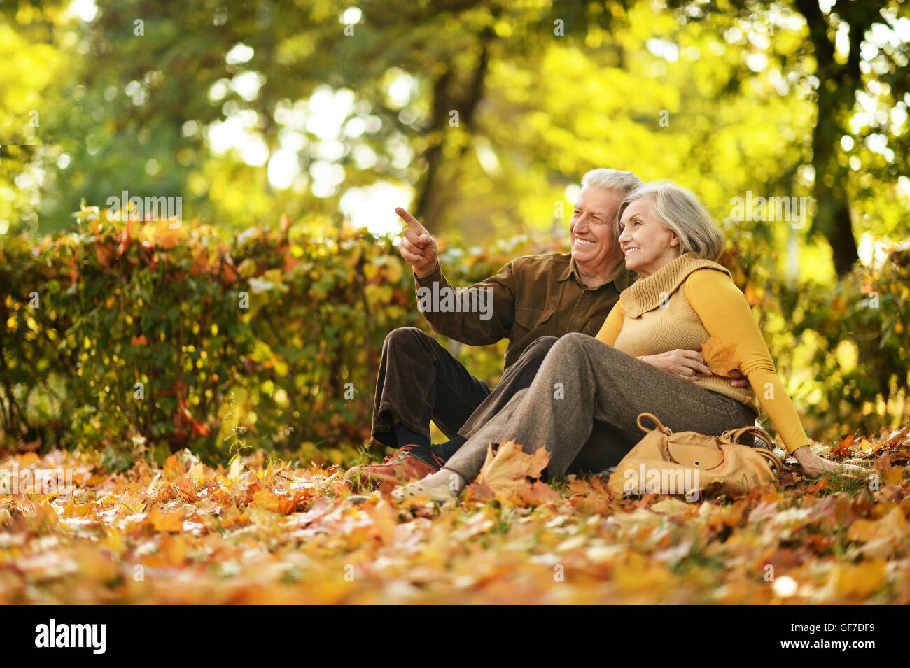 Relaxed adult age aged air autumn hi-res stock photography and images ...