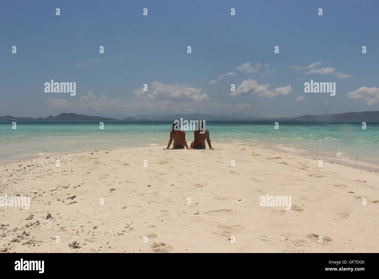 chilling in the beach Stock Photo - Alamy