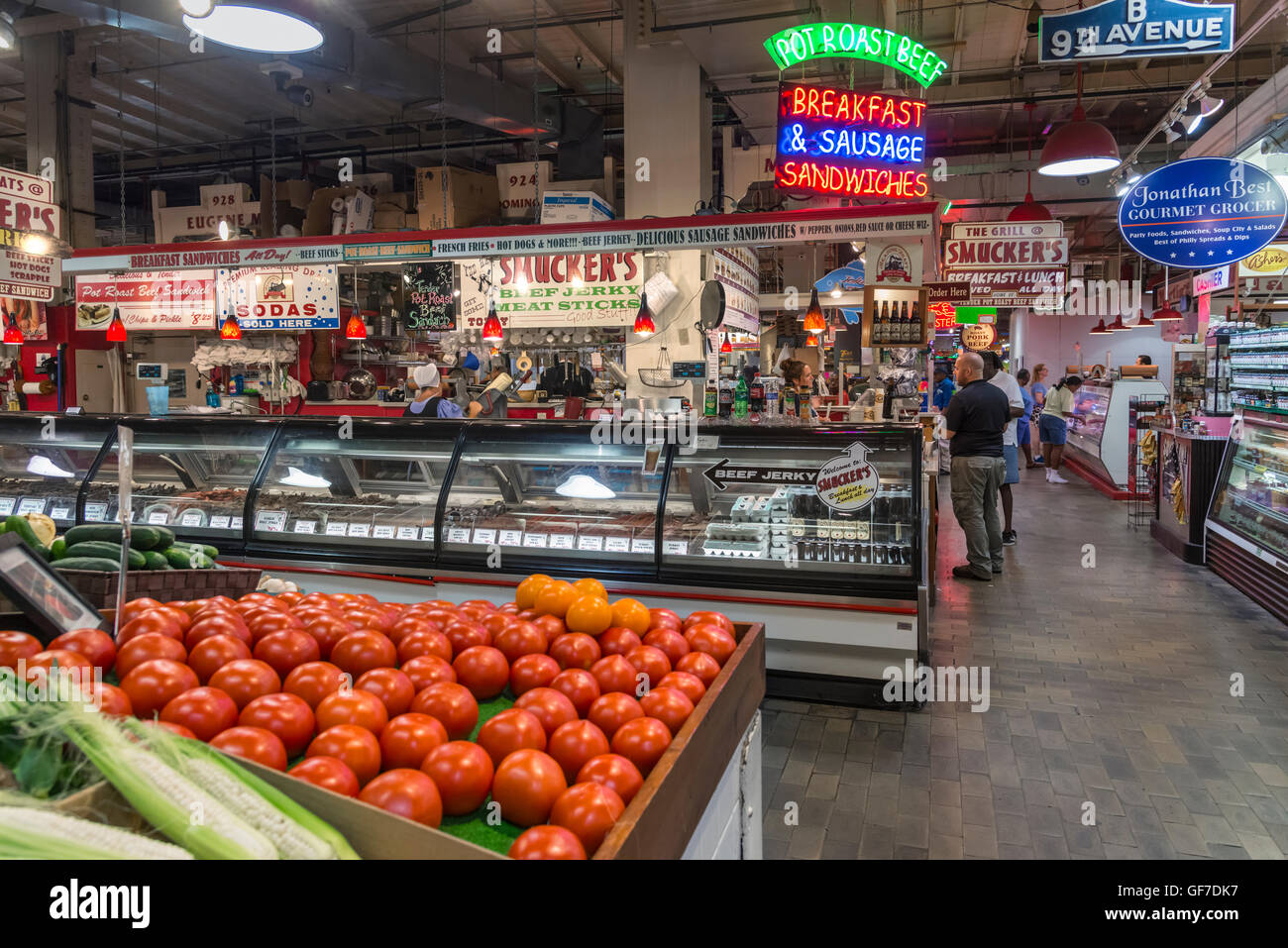 Reading terminal market hi-res stock photography and images - Alamy