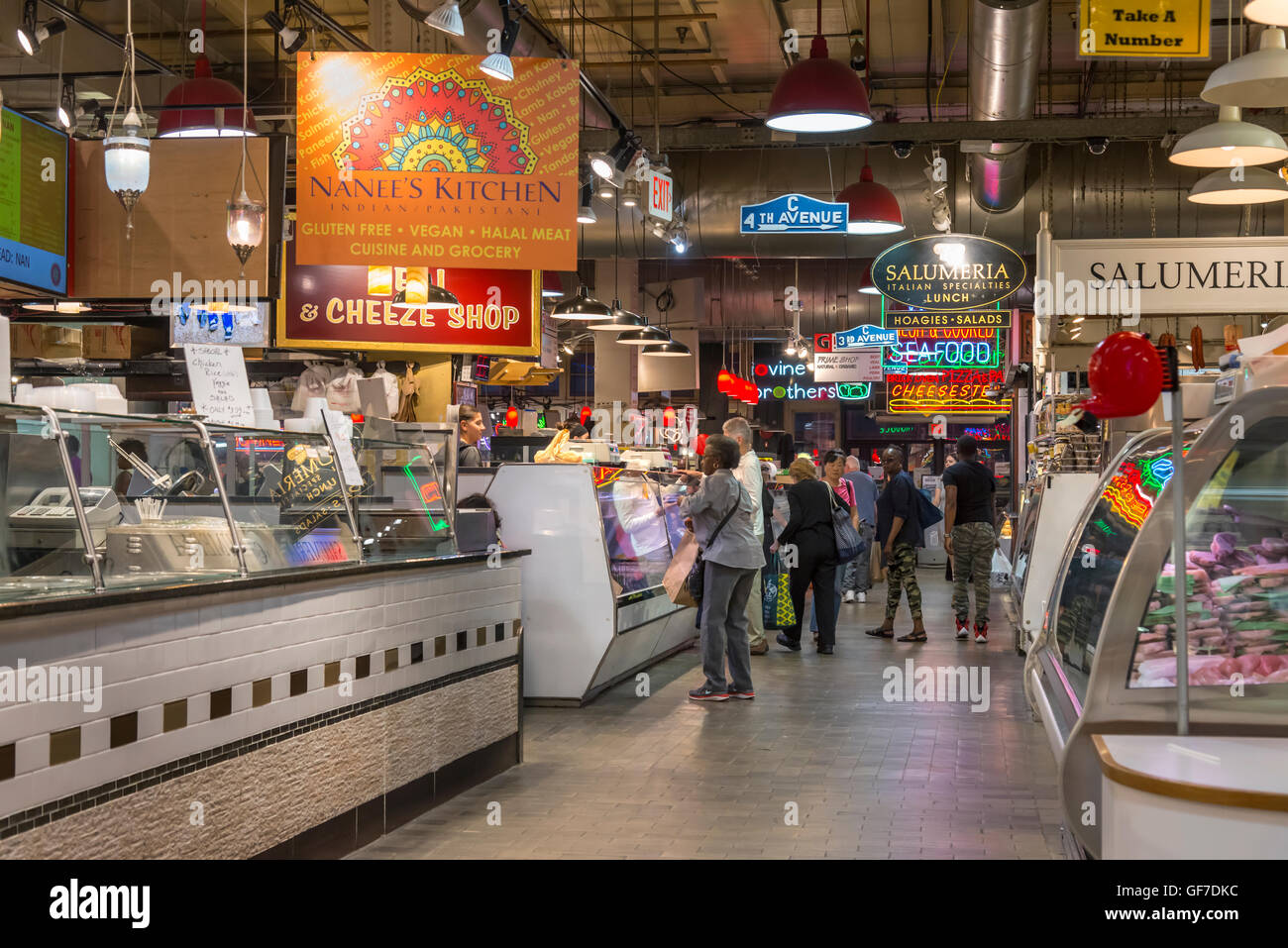 Reading Terminal Market, Philadelphia, USA Stock Photo - Alamy