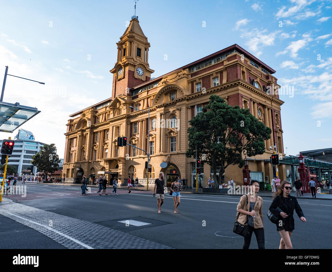 Ferry terminal building, Auckland, New Zealand Stock Photo - Alamy