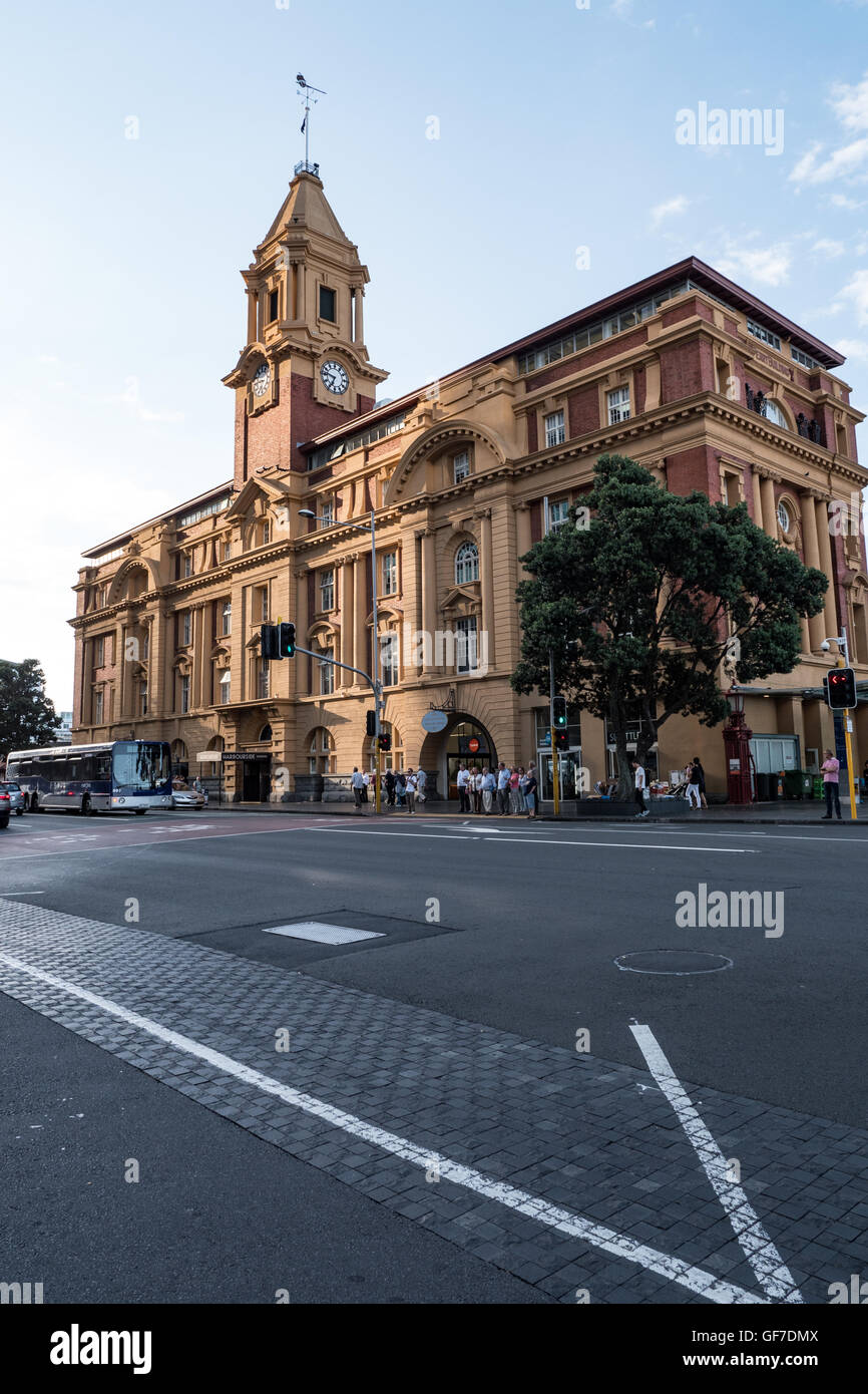 Ferry terminal building, Auckland, New Zealand Stock Photo - Alamy