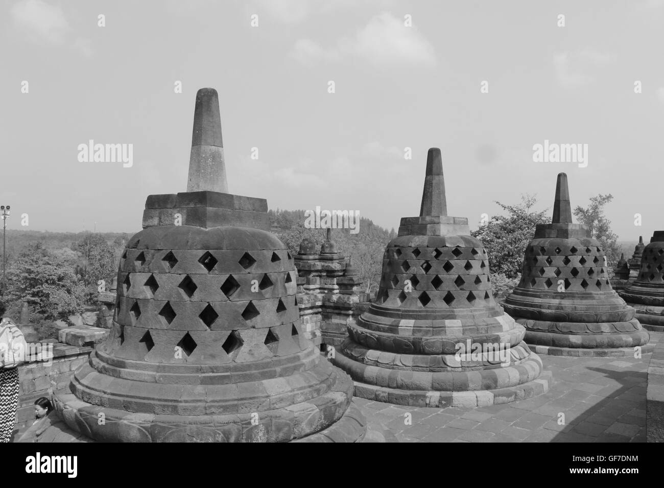 Borobudur temple Indonesia Stock Photo - Alamy
