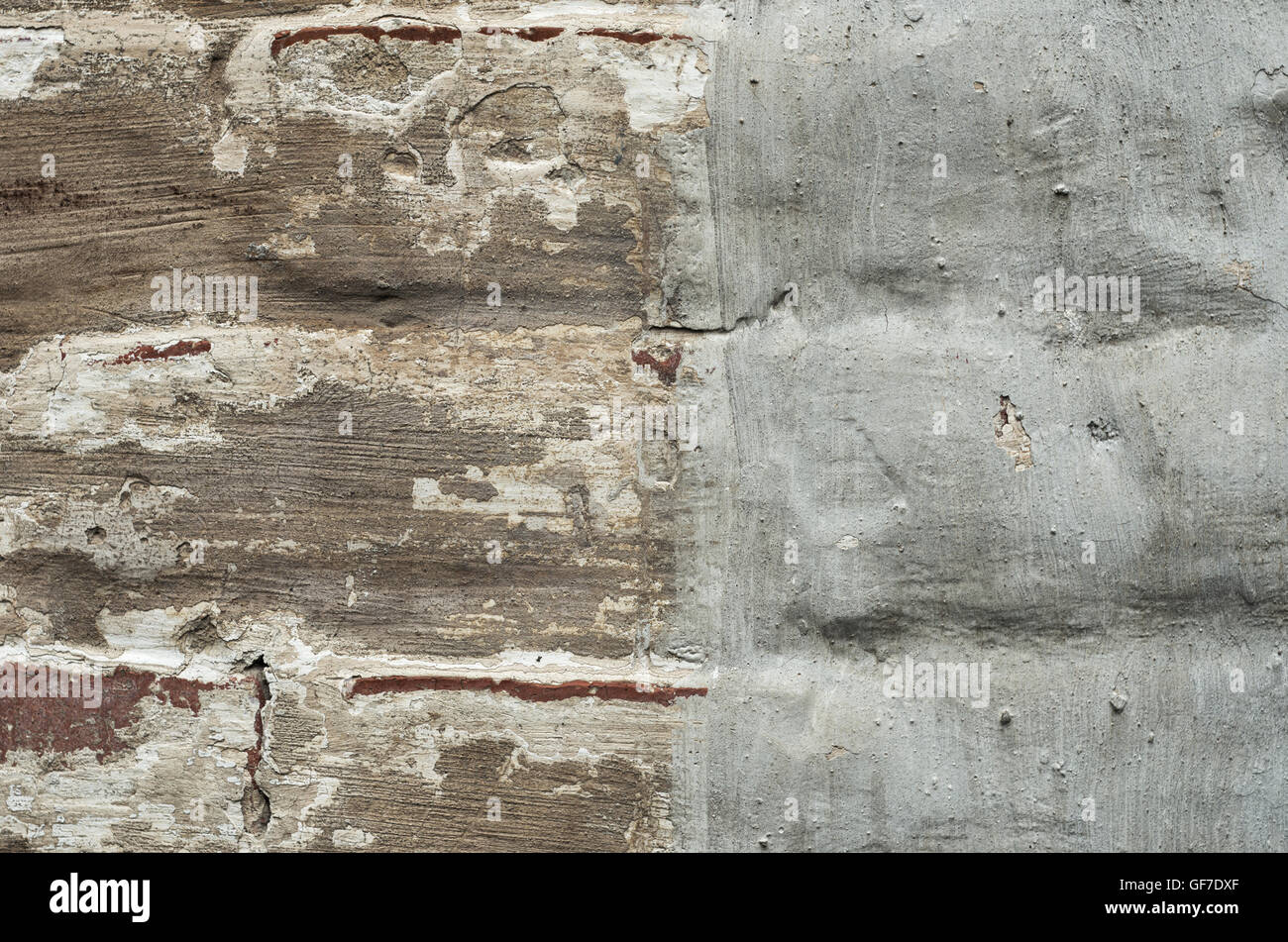 An old brick wall with signs of aging Stock Photo - Alamy