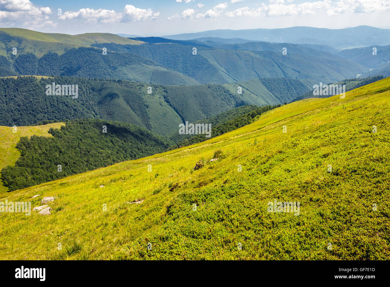 Hill with grass hi-res stock photography and images - Alamy