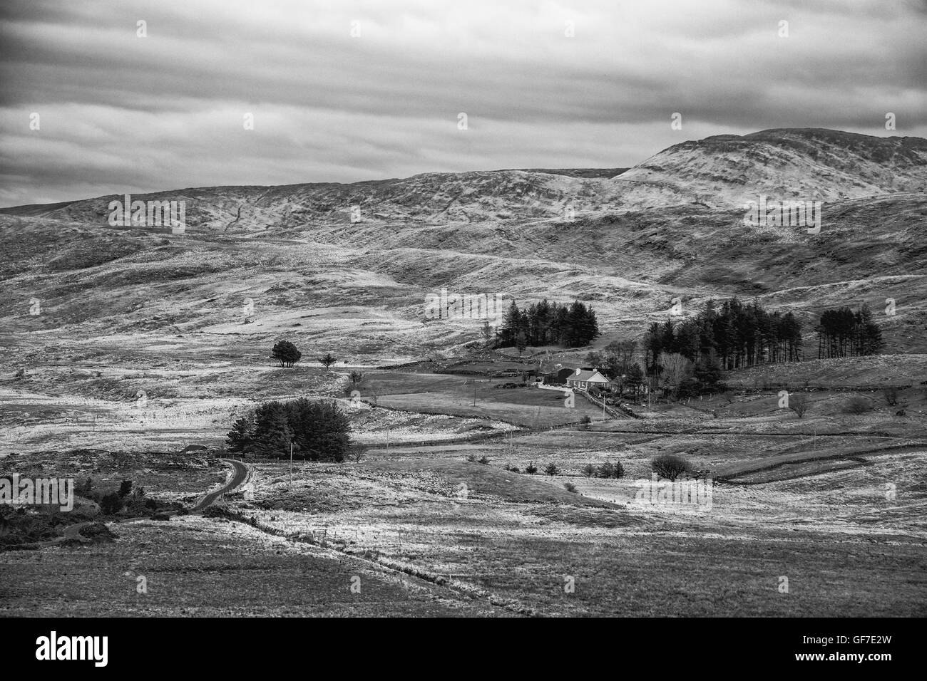 Southern ireland countryside Black and White Stock Photos & Images - Alamy
