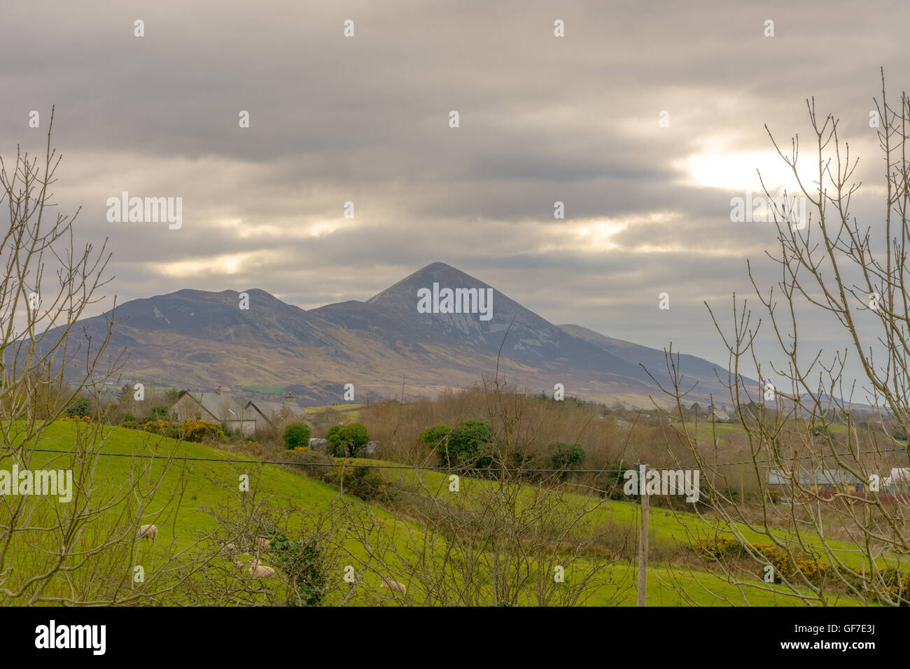 Croagh patrick ireland spring hi-res stock photography and images - Alamy