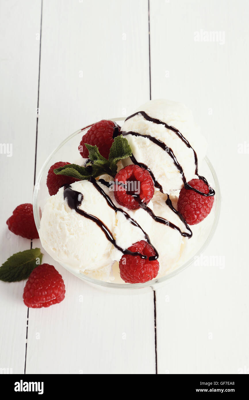 Delicious ice cream Stock Photo - Alamy