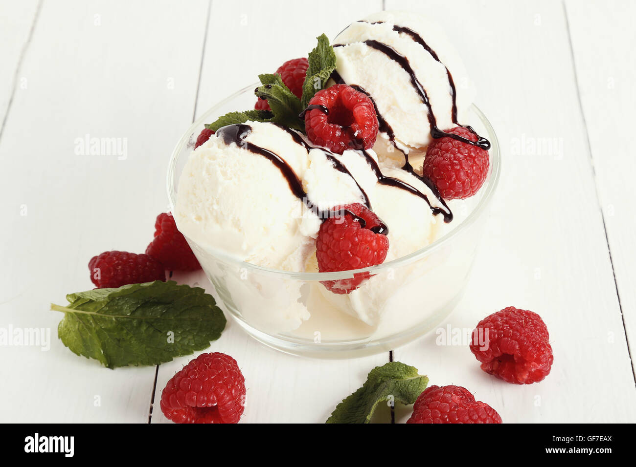Delicious ice cream Stock Photo - Alamy