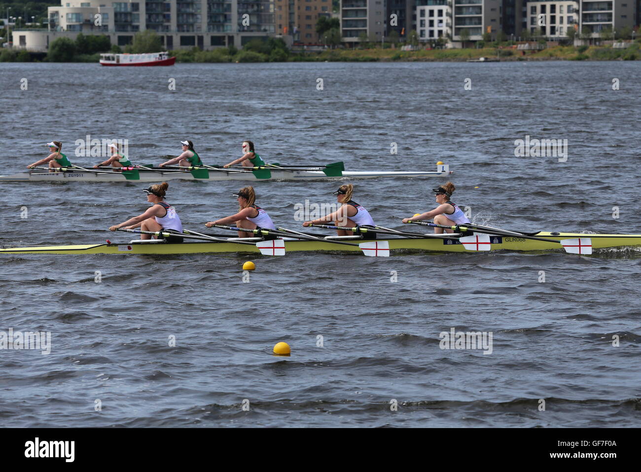2016 Home International Rowing Regatta in Cardiff Bay - Battle of the ...