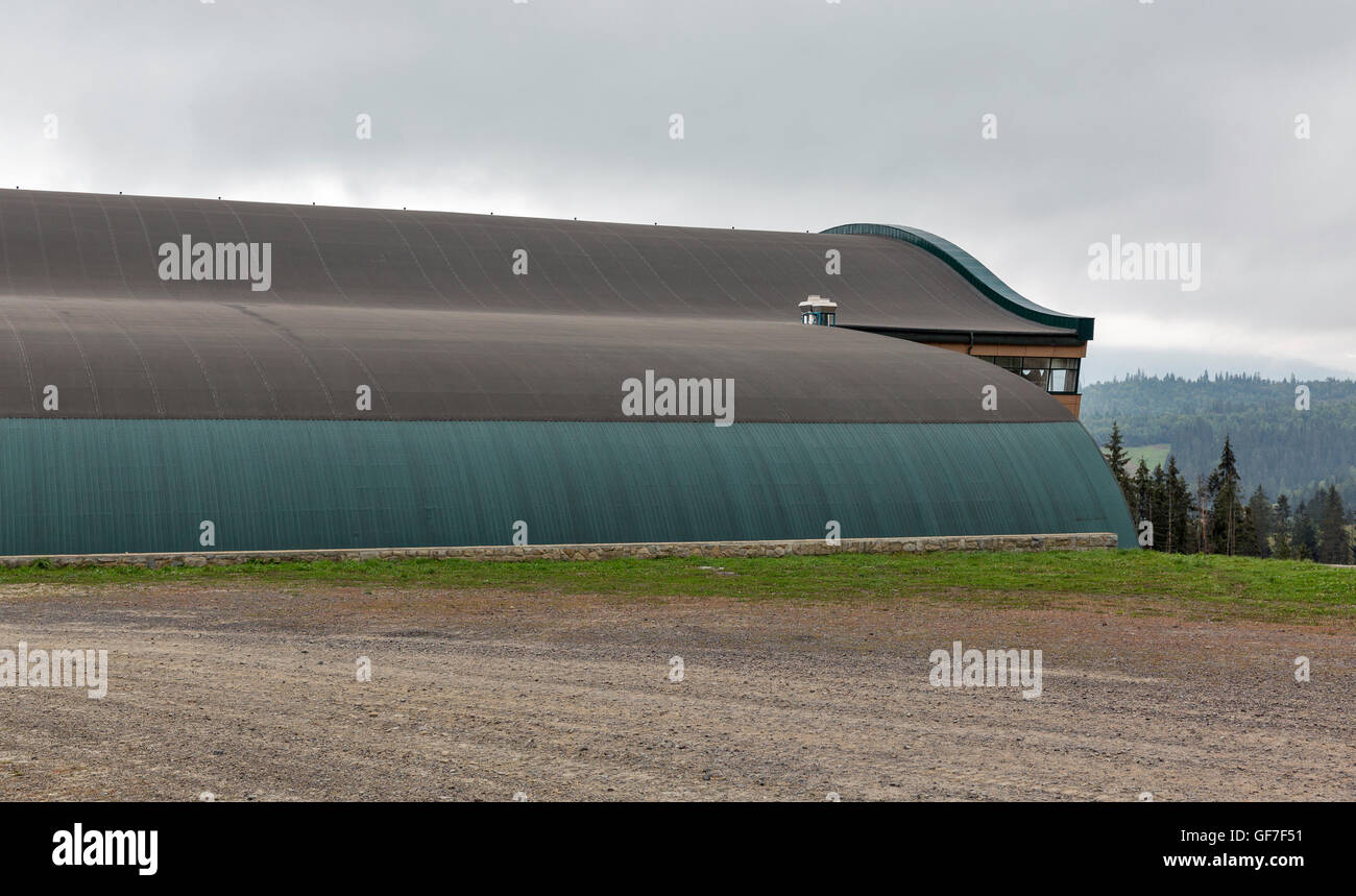 Alpine building complex weather hi-res stock photography and images - Alamy