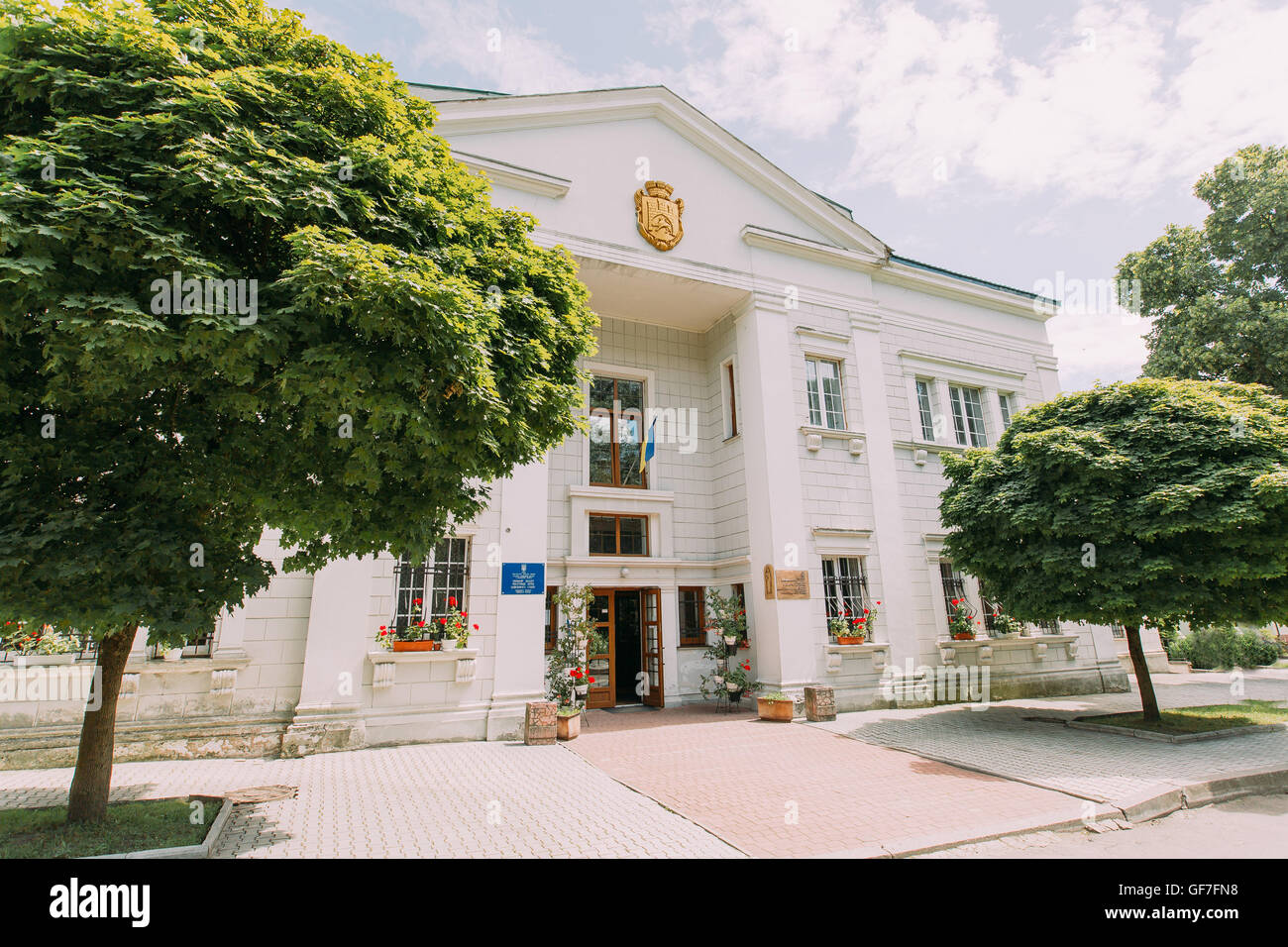 Department of Civil Registry Office, a building for the official ...