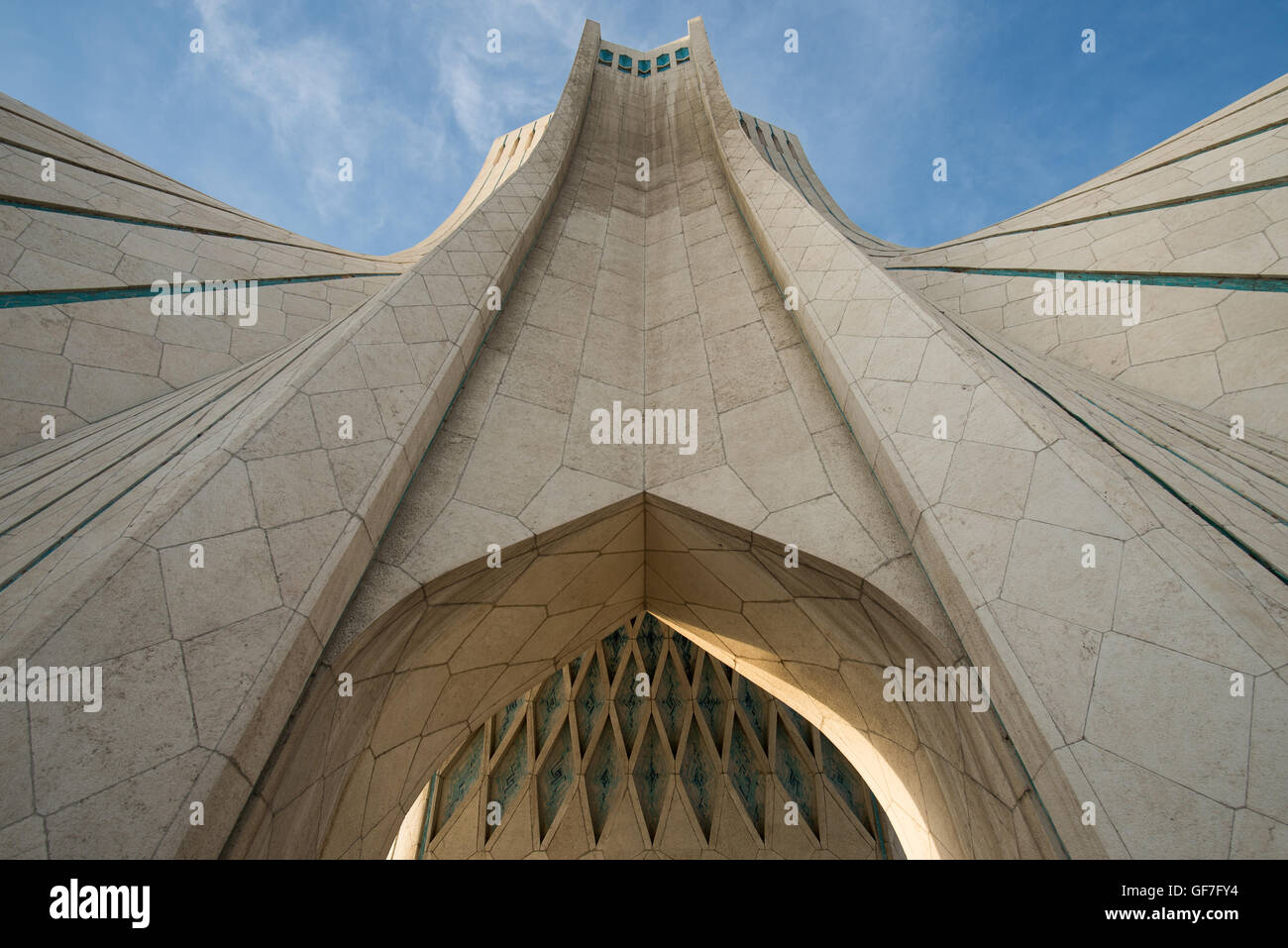 Borj-e Azadi (Liberty Tower). The tower build as a monument marks the ...