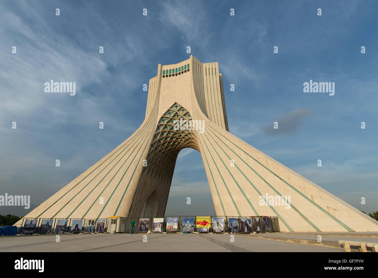 Borj-e Azadi (Liberty Tower). The tower build as a monument marks the ...