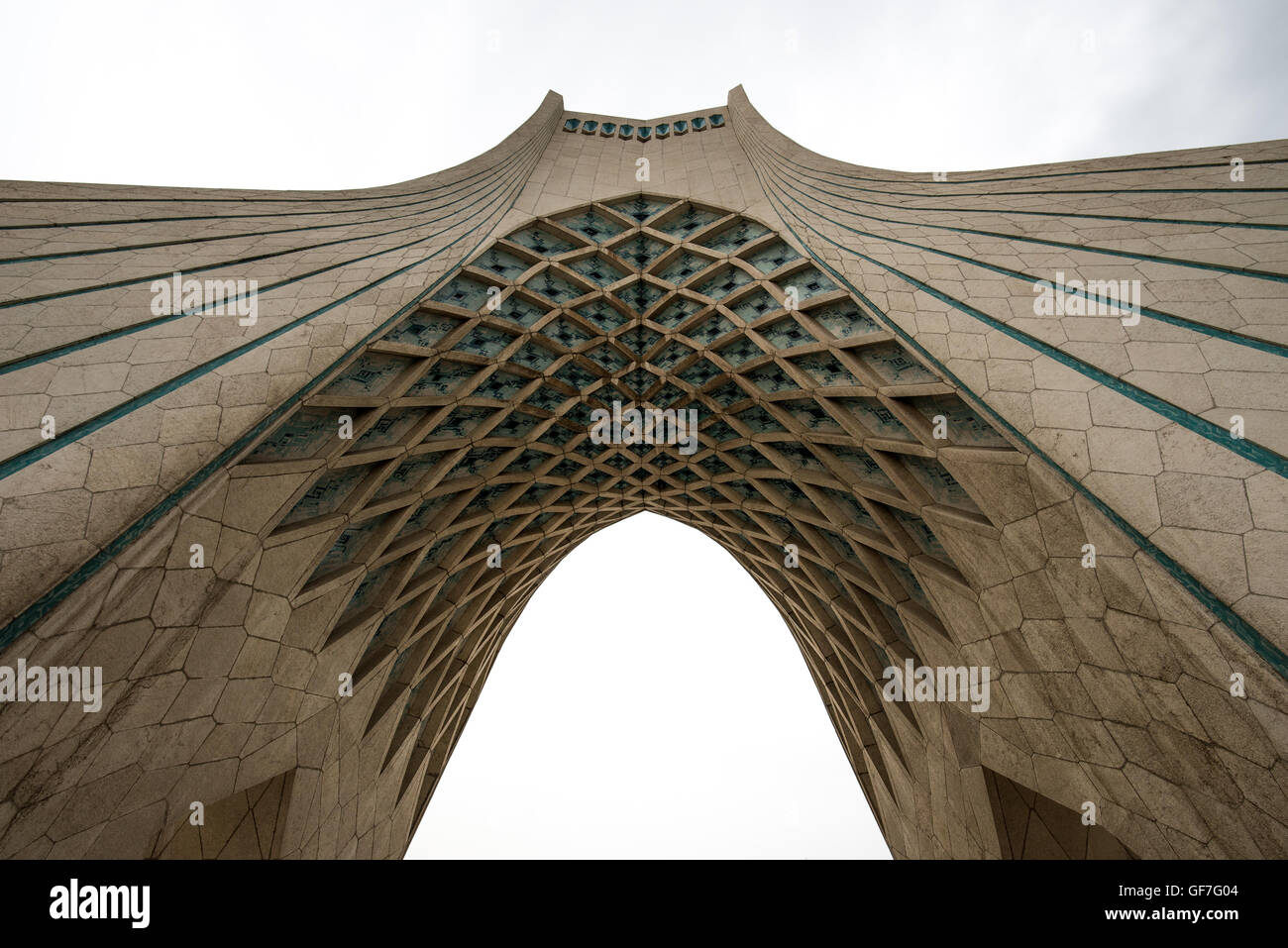 Borj-e Azadi (Liberty Tower). The tower build as a monument marks the ...