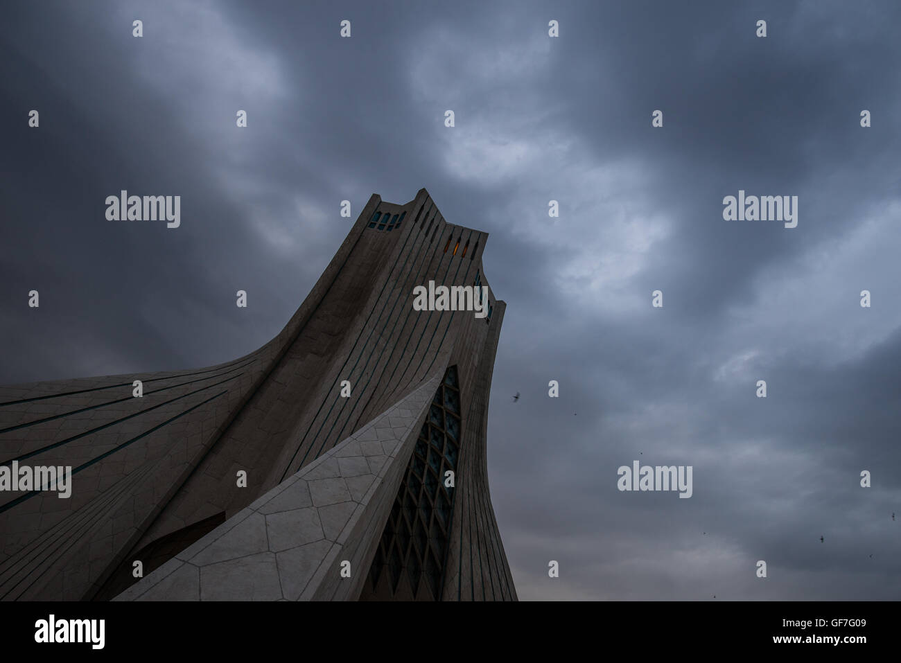 Borj-e Azadi (Liberty Tower). The tower build as a monument marks the ...