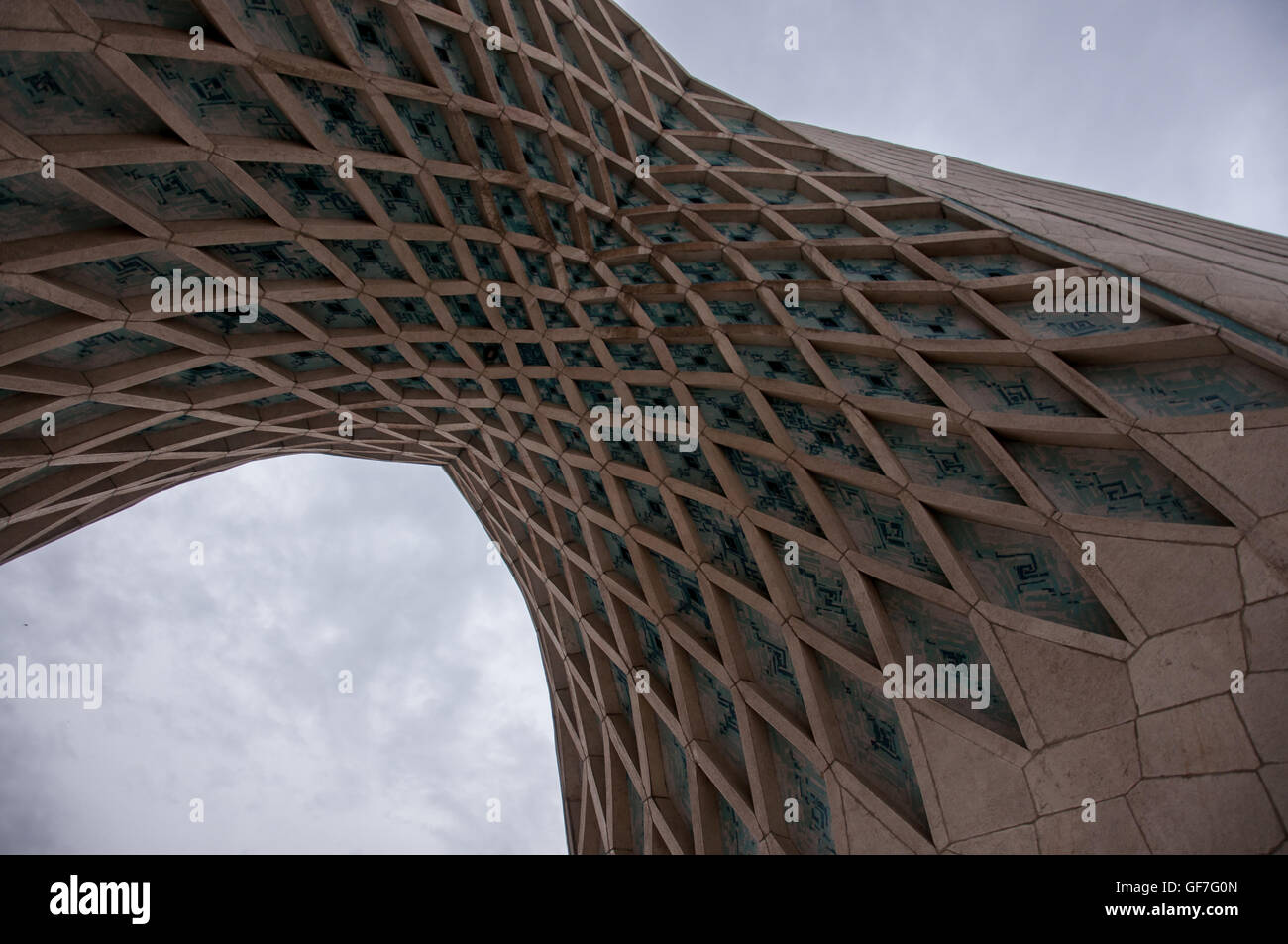 Borj-e Azadi (Liberty Tower). The tower build as a monument marks the ...