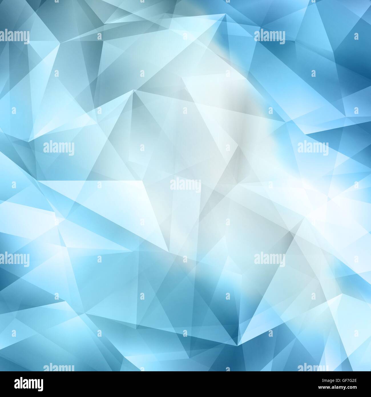 Crystal Abstract Geometric Cut Blue Background Stock Vector Image & Art ...