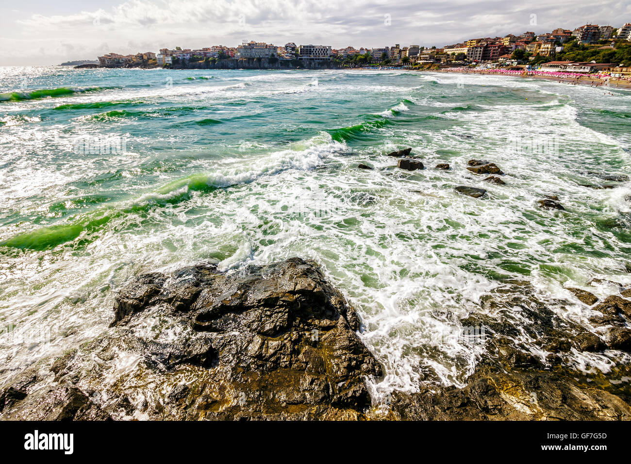 On a rocky promontory hi-res stock photography and images - Alamy