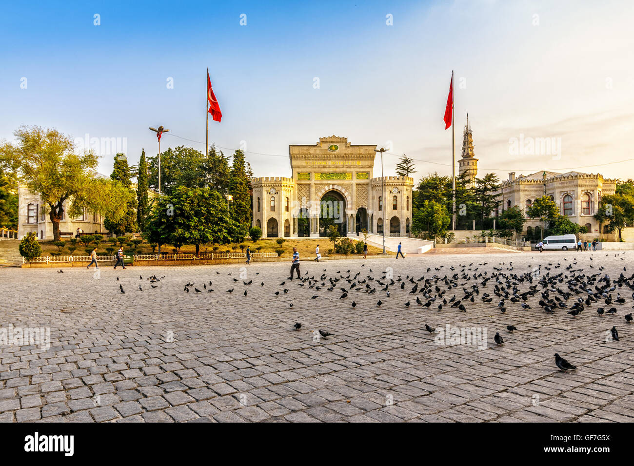 Main building of istanbul university hi-res stock photography and ...