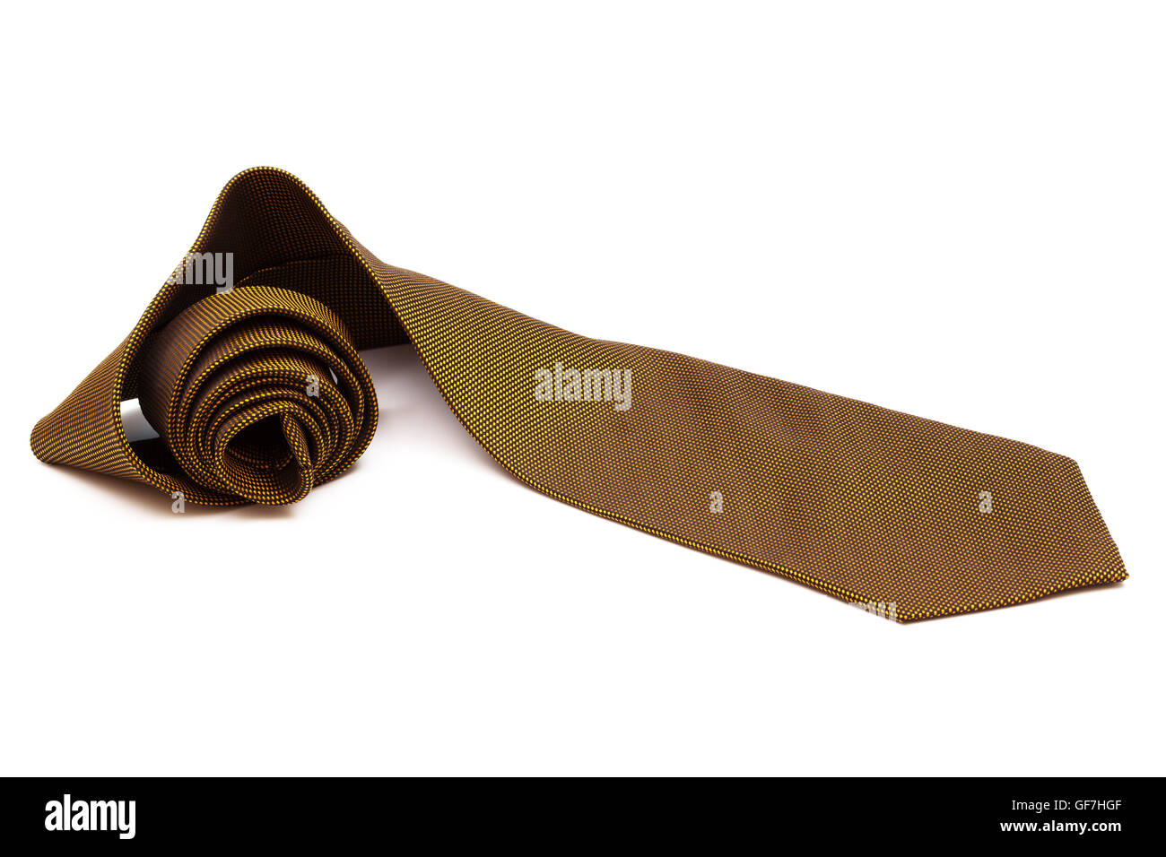 fashionable tie on a white background Stock Photo - Alamy