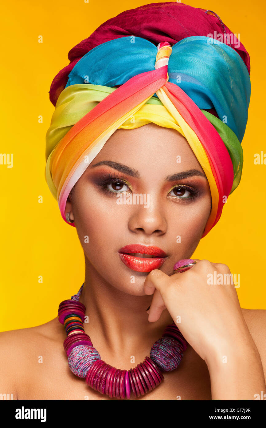 American turban hi-res stock photography and images - Alamy