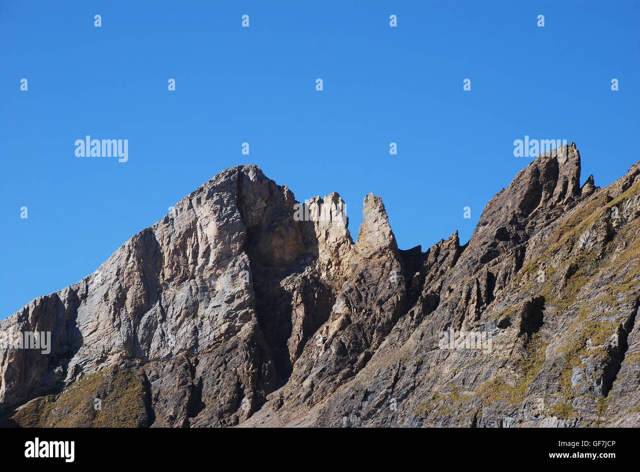 Swiss alps, rock, cliff, ridge, mountain, background, copy space ...
