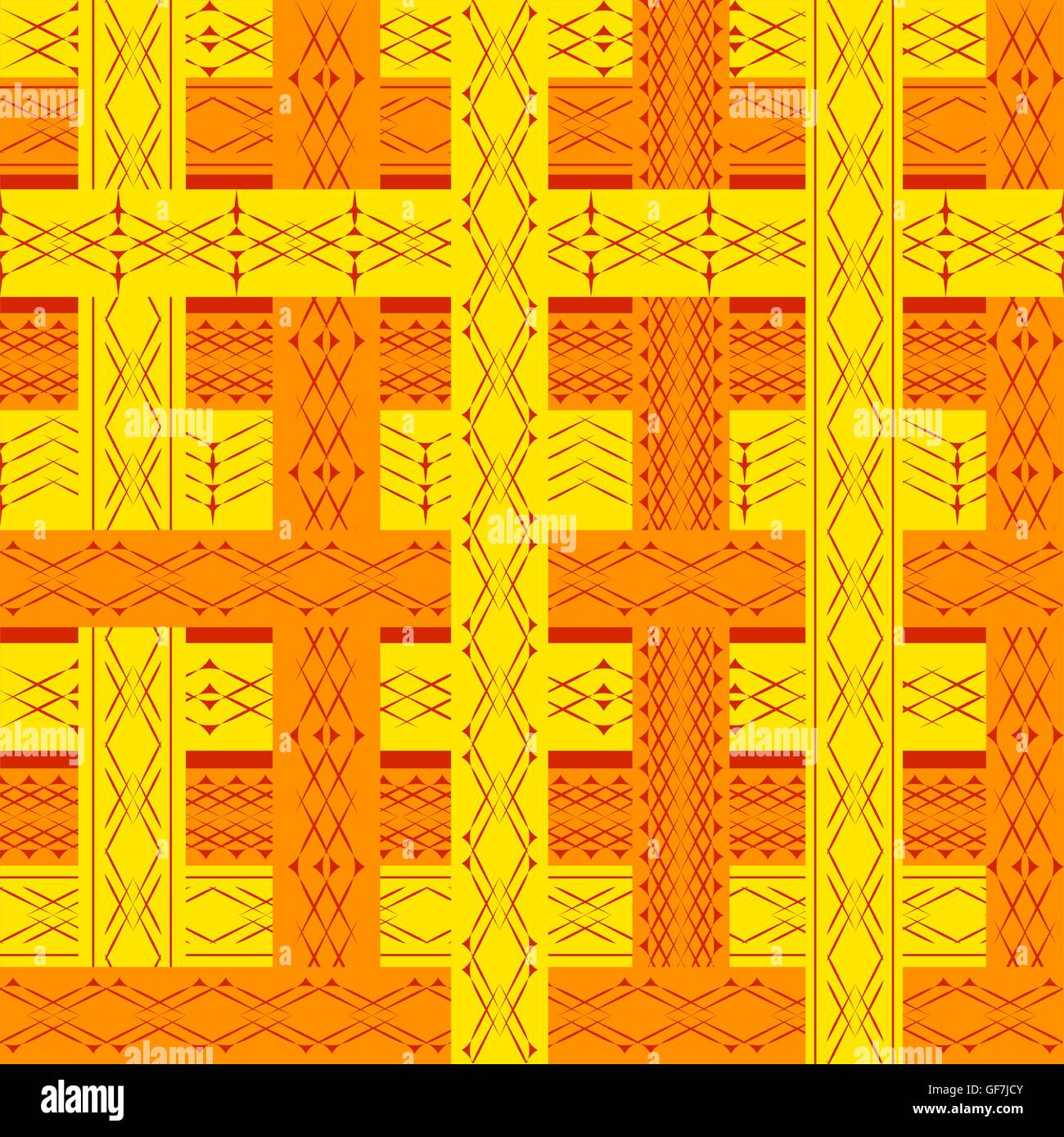 Ethnic geometry seamless pattern Stock Vector Image & Art - Alamy