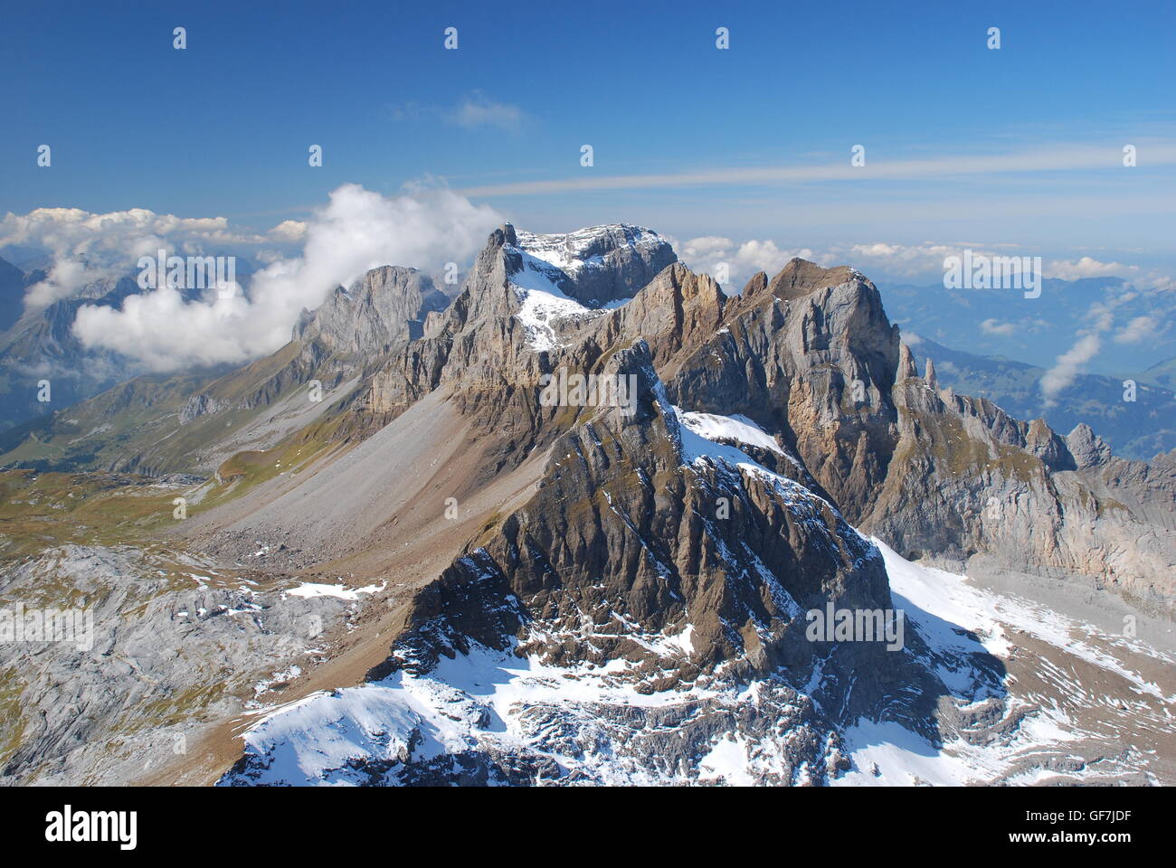 mountains above Engelberg Stock Photo - Alamy