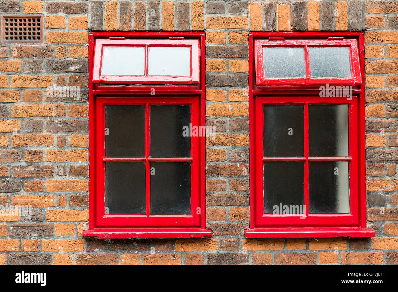 Red Brick Building Facade England High Resolution Stock Photography and ...