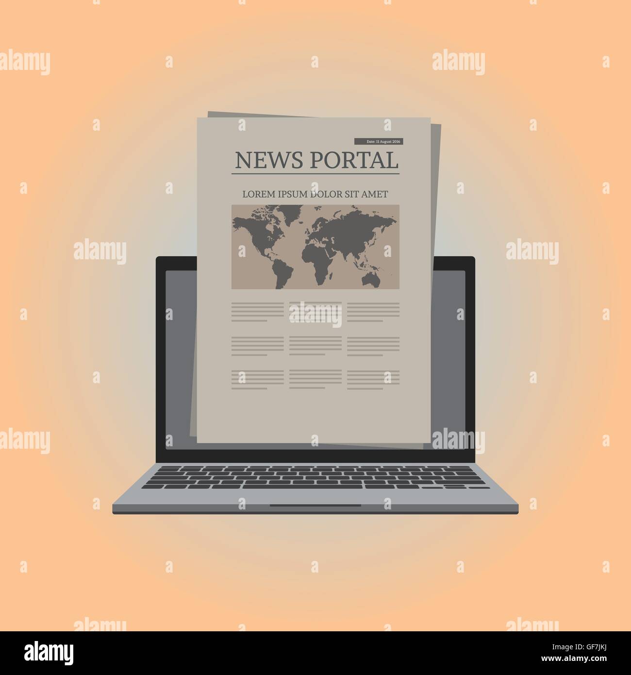 Idea portal Stock Vector Images - Alamy