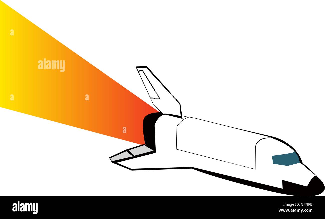 Space shuttle discovery orbiter Stock Vector Images - Alamy