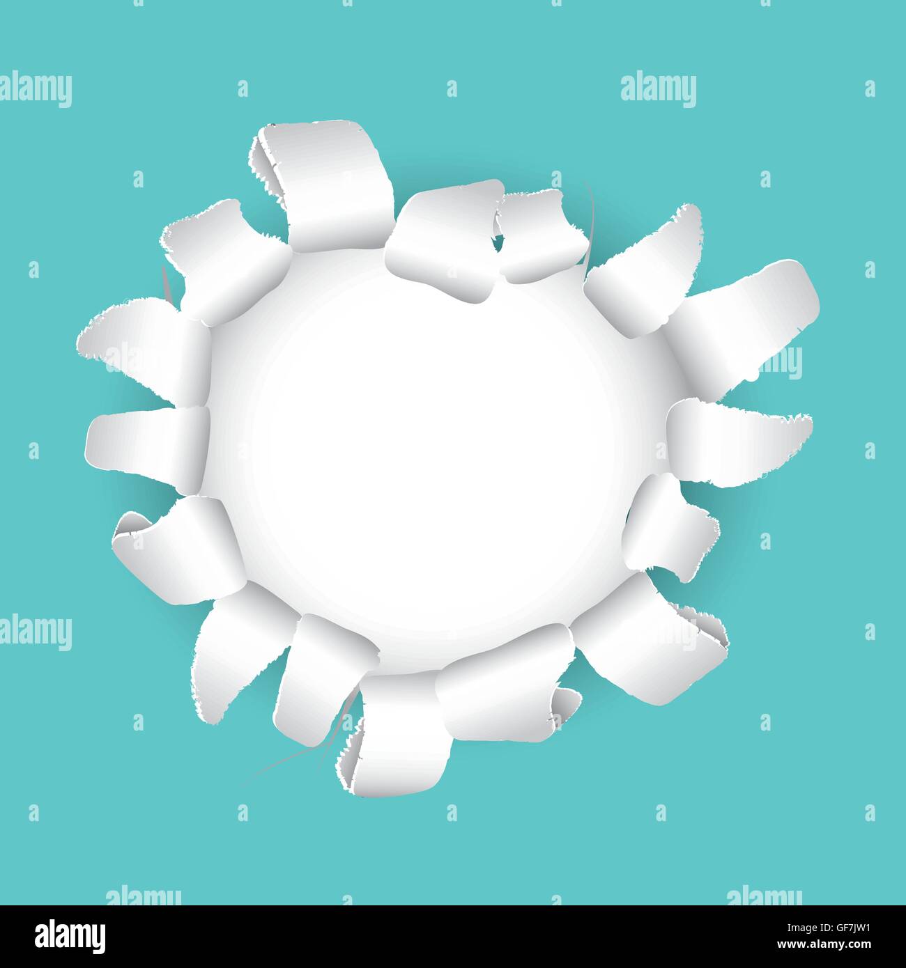 Torn paper effect white hi-res stock photography and images - Alamy