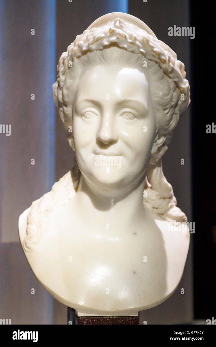 Bust Catherine II (born Sophie of Anhalt-Zerbst; 1729 –1796), most ...