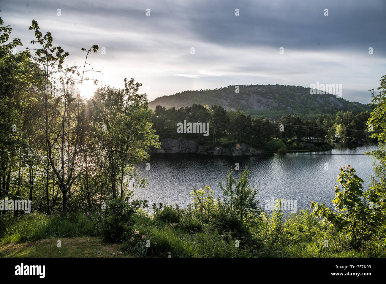 Nature in south of Norway, Kristiansand Stock Photo - Alamy