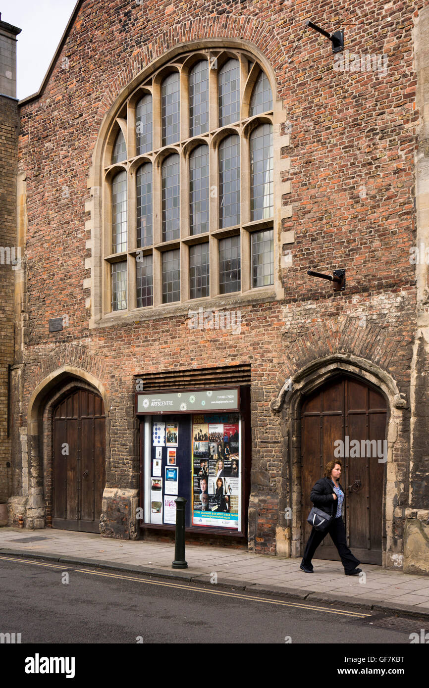UK, England, Norfolk, King’s Lynn, King Street, C15th Guildhall of St ...