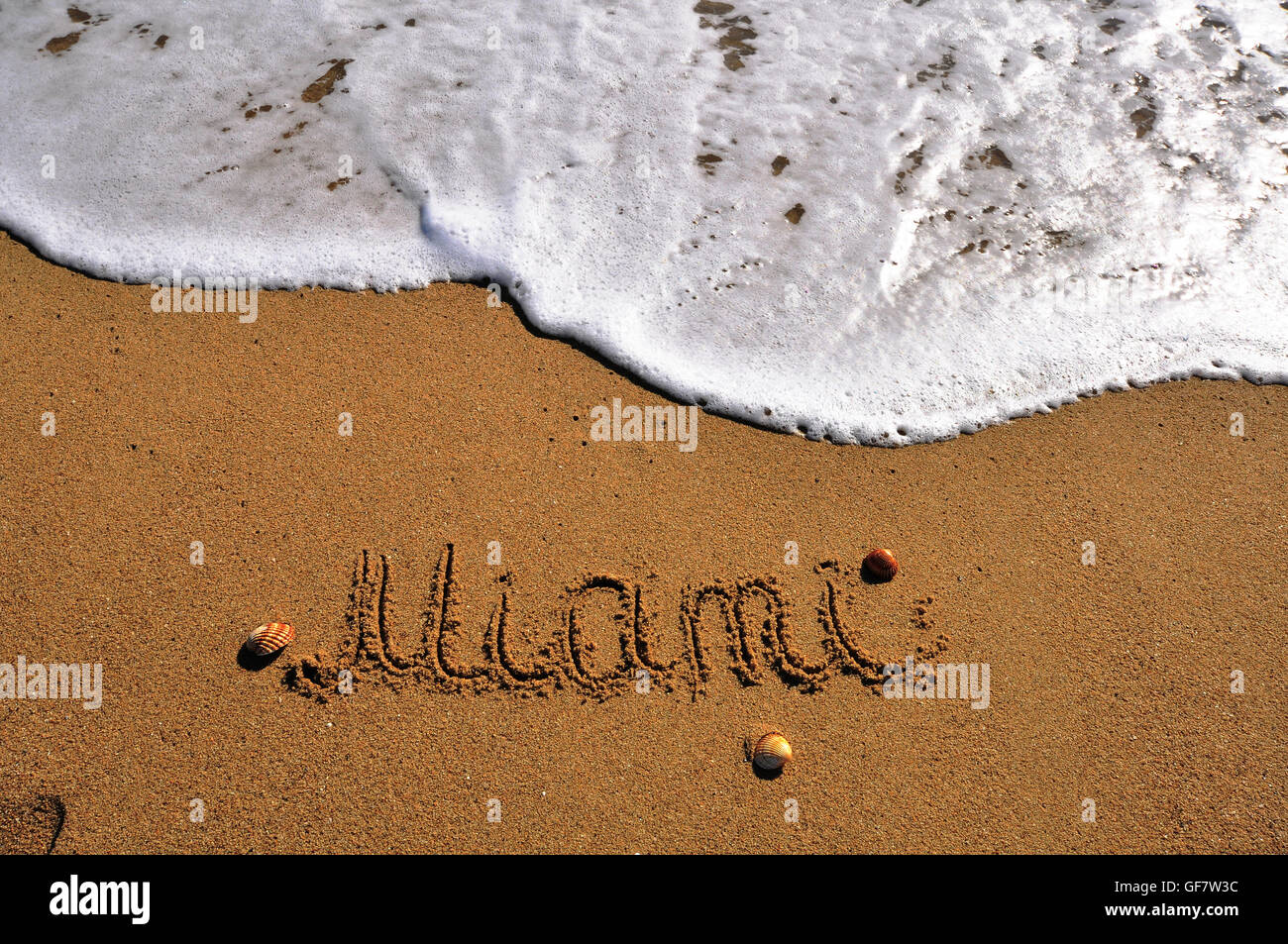 Miami sign hi-res stock photography and images - Alamy