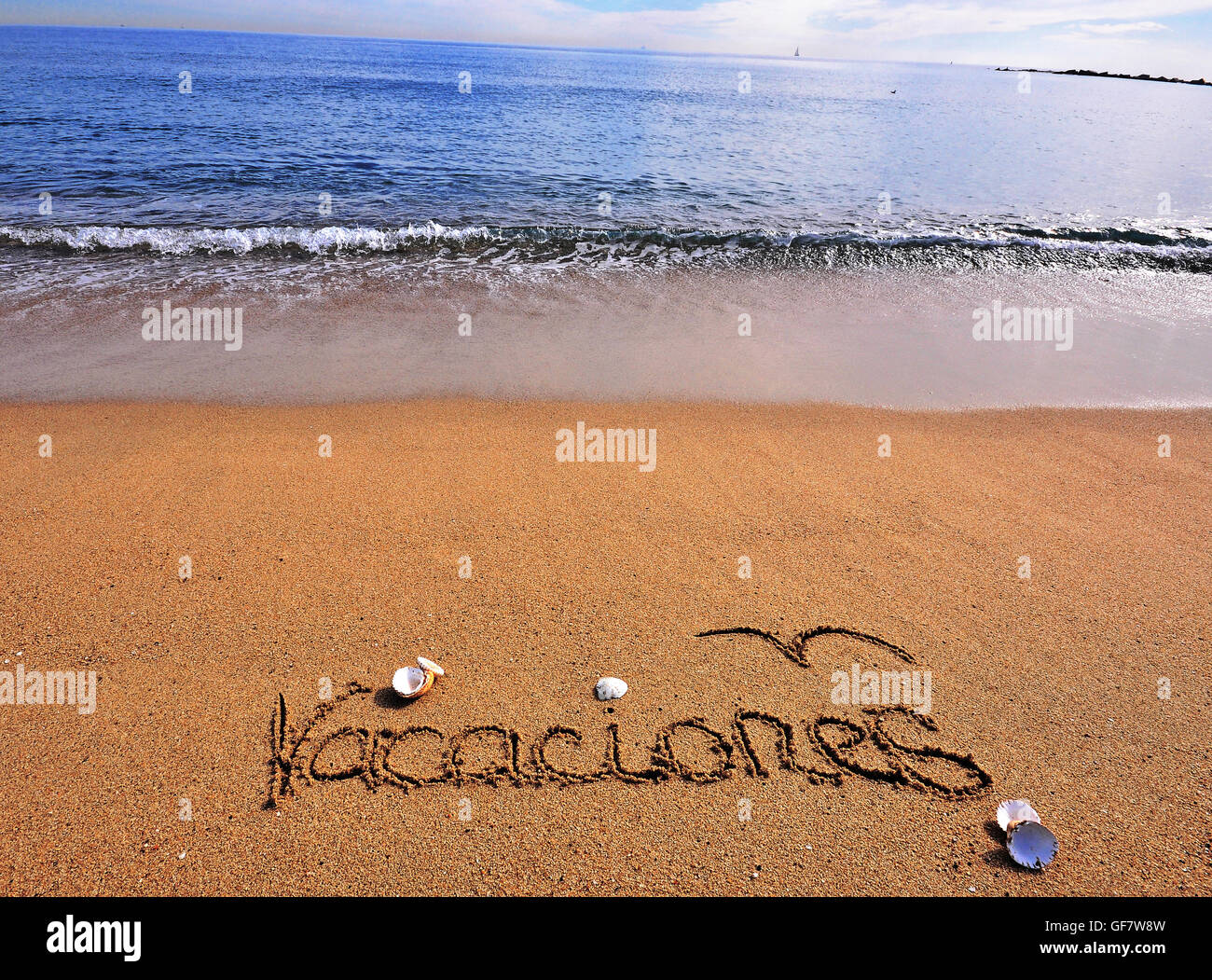 Ibiza and sign and beach hi-res stock photography and images - Alamy